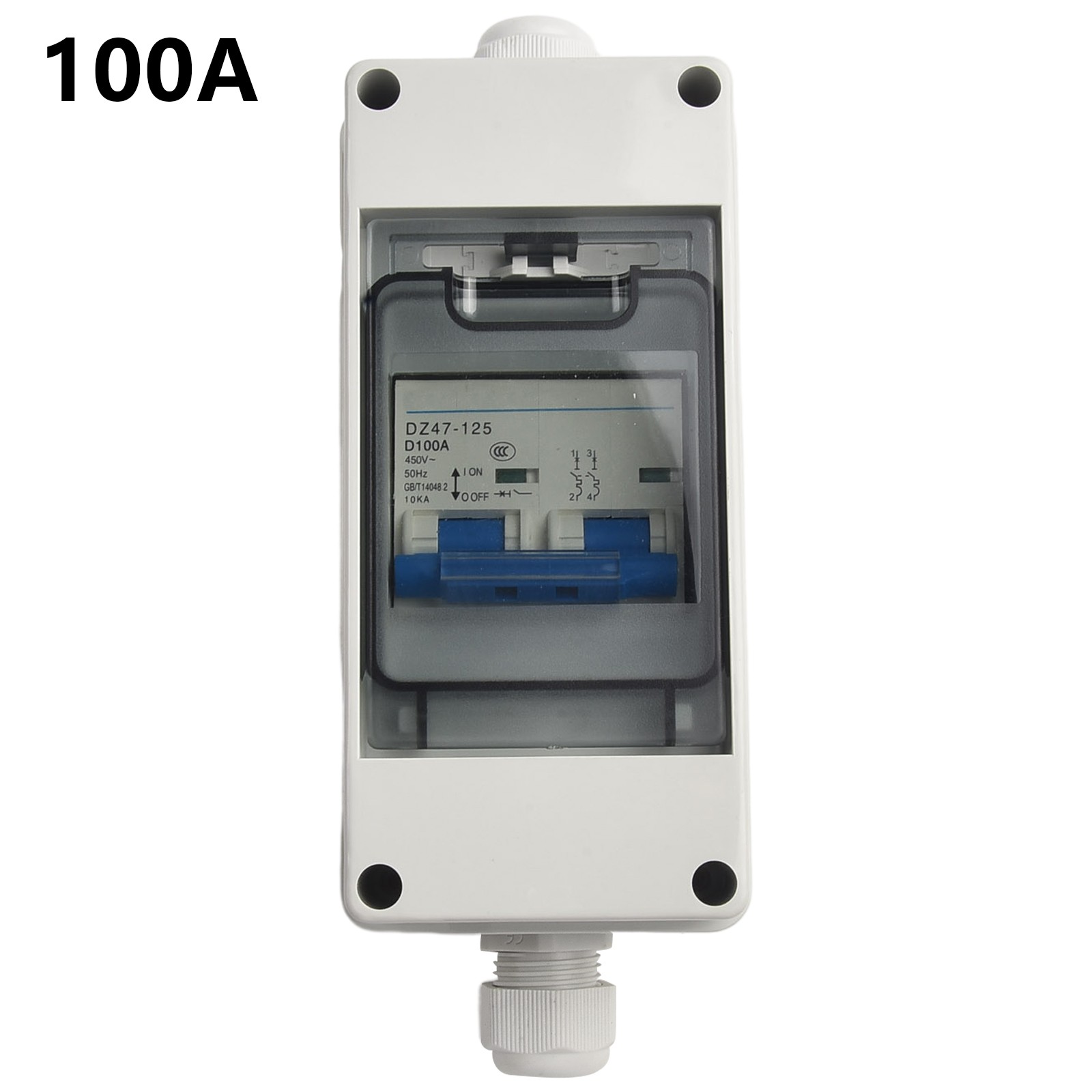 100A-Solar Photovoltaic Cell Combiner Ac400V Circuit Breaker Switch ...