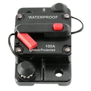 Blue Sea Systems A-Series Black Single Pole Toggle Circuit Breaker ...