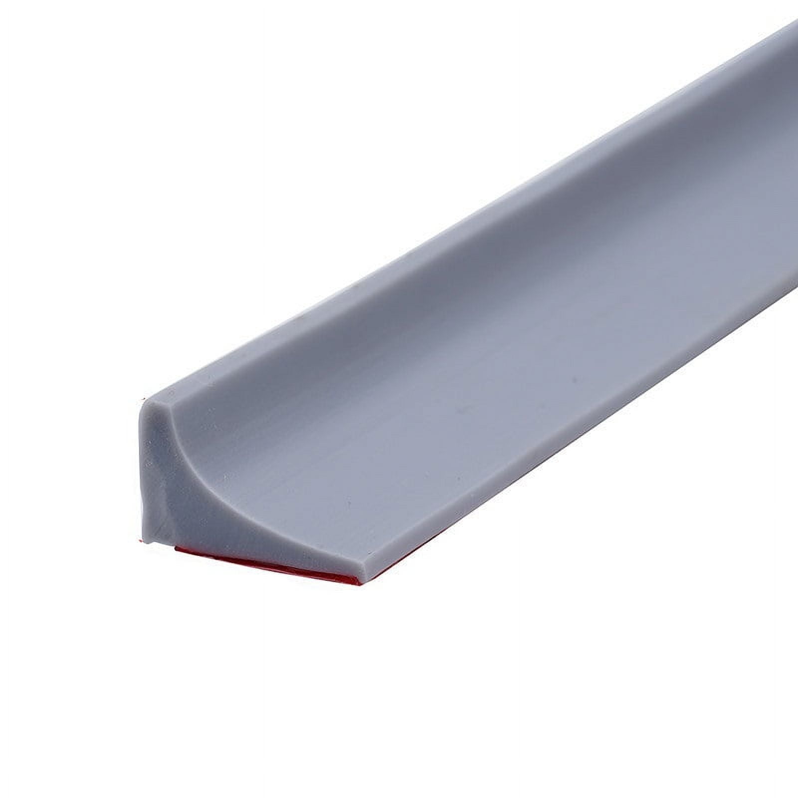 100CM Gray Flexible Silicone Anti-Overflow Shower Threshold Barrier ...