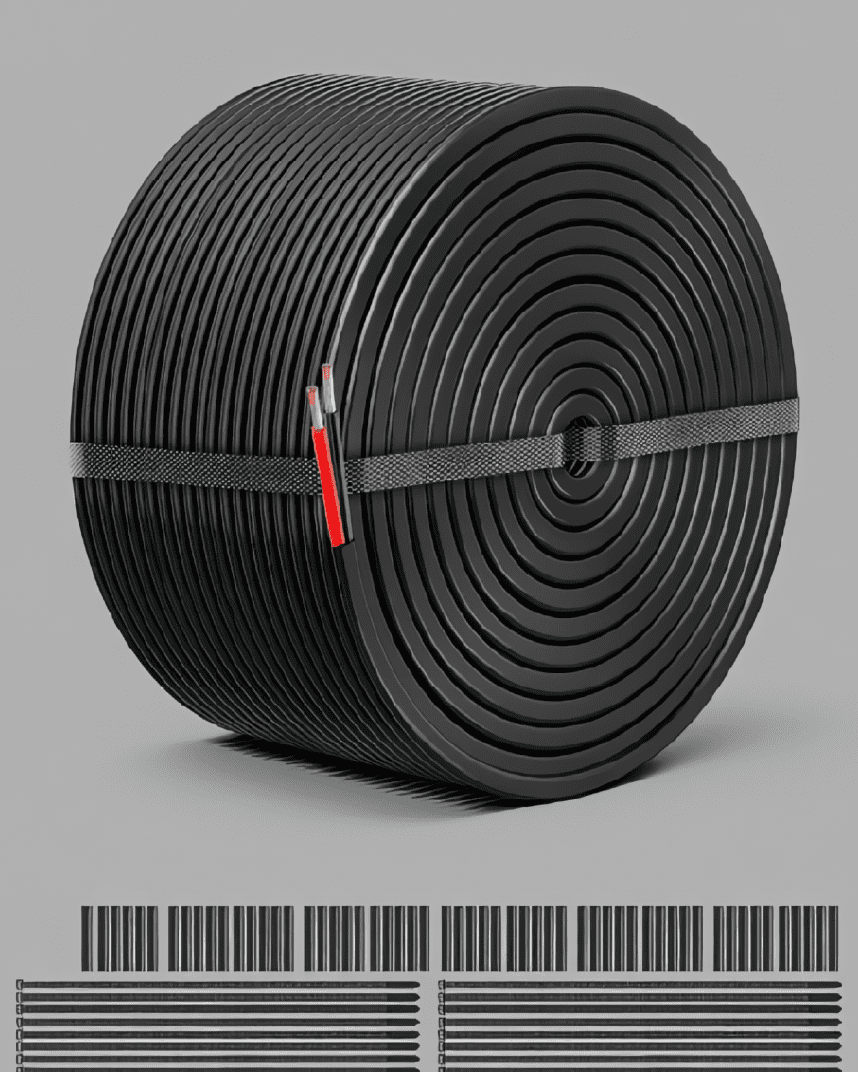 100FT 18 AWG 2 Conductor Electrical Wire, Stranded Tinned Copper PVC ...