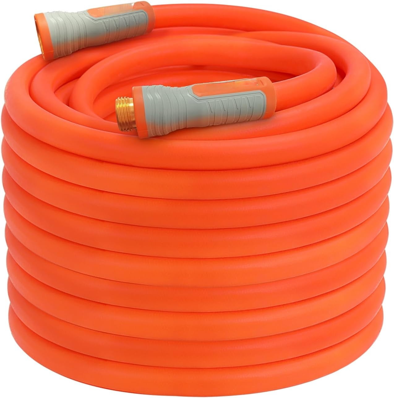 100FT Garden Hose 5/8 Inch, Heavy Duty Water Hose with Swivel Fitting ...