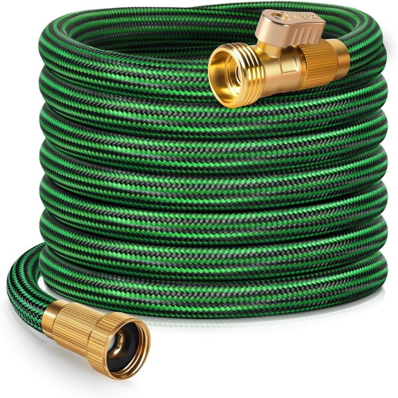 100FT Non-Expanding Garden Hose, Lightweight, Flexible Ultra-Light ...