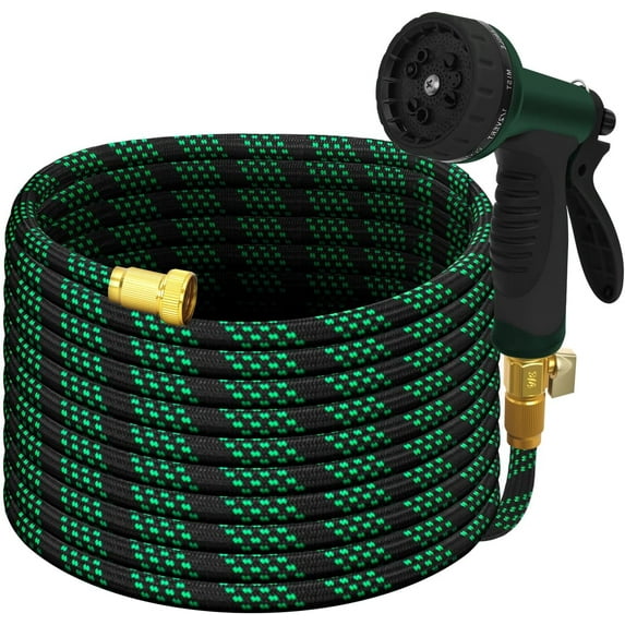 100FT Premium Garden Hose Ultra Lightweight Non-Expanding Design 100 FT ...