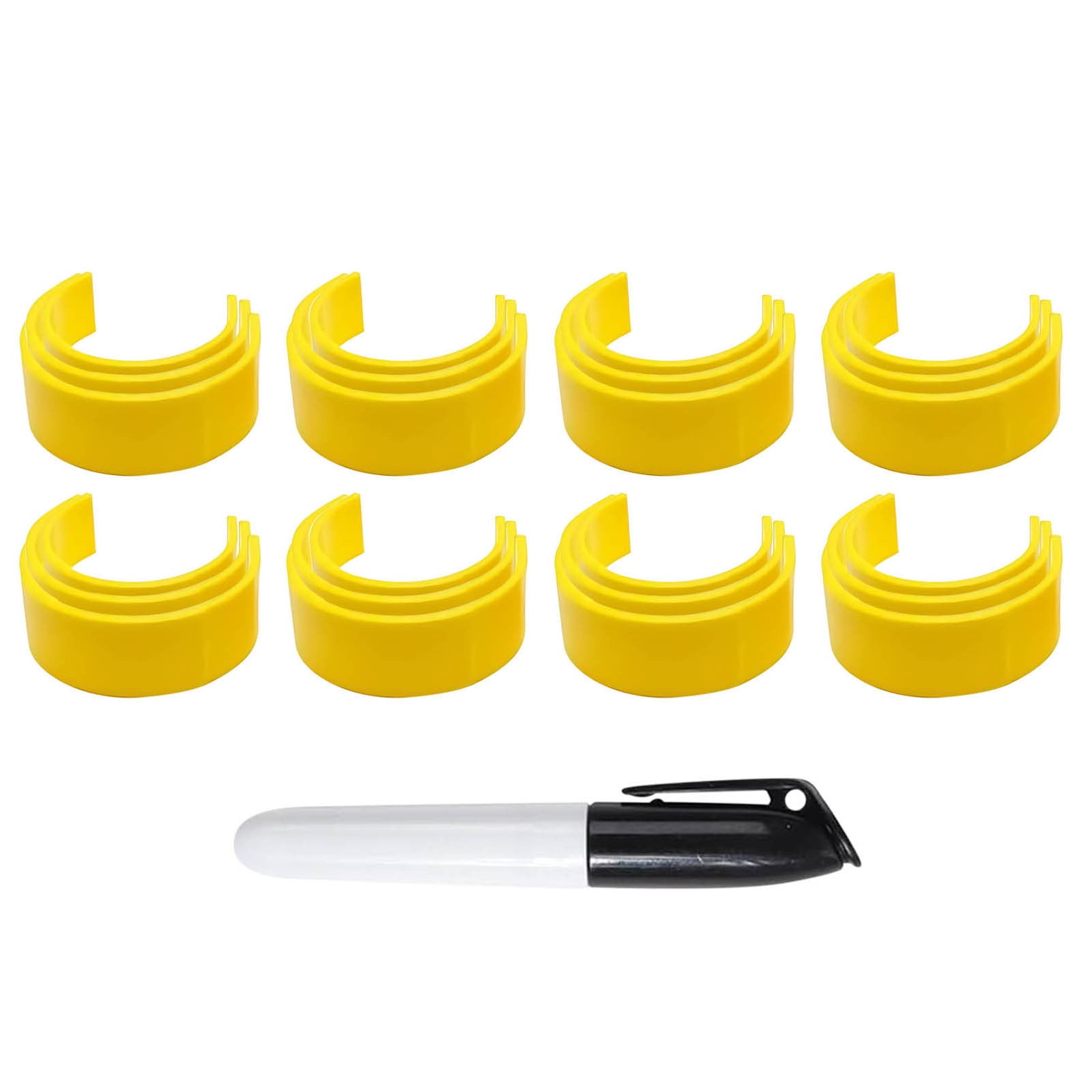 100Fens 18pcs Clips for Medicine Bottles, Reusable Medicine Bottle ...