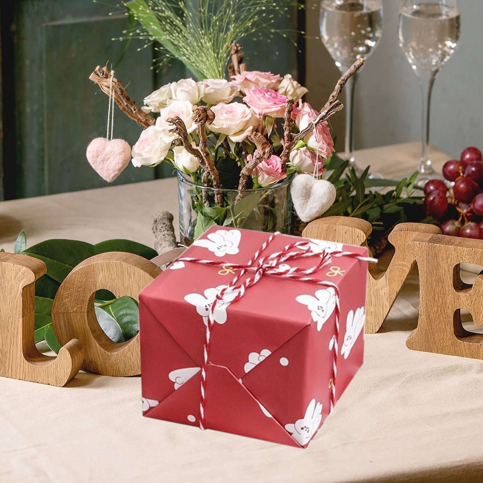100Fens 6pcs Wrapping Paper Gift Gift Paper Book Cover Paper Ins Style ...