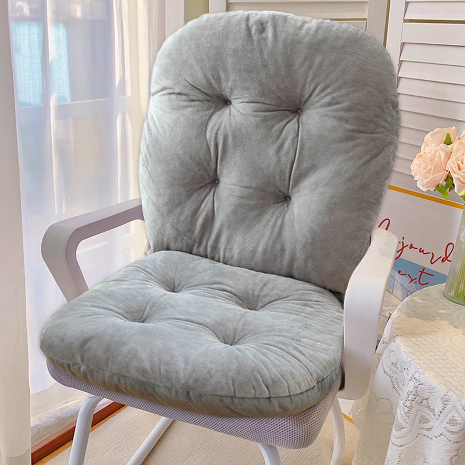 100Fens Back Chair Cushion Indoor Outdoor Back Chair Cushions Weather ...