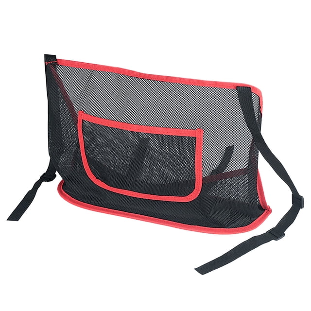 100Fens Car Net Pocket Storage Bag Car With Two Seat Mesh Storage Net ...