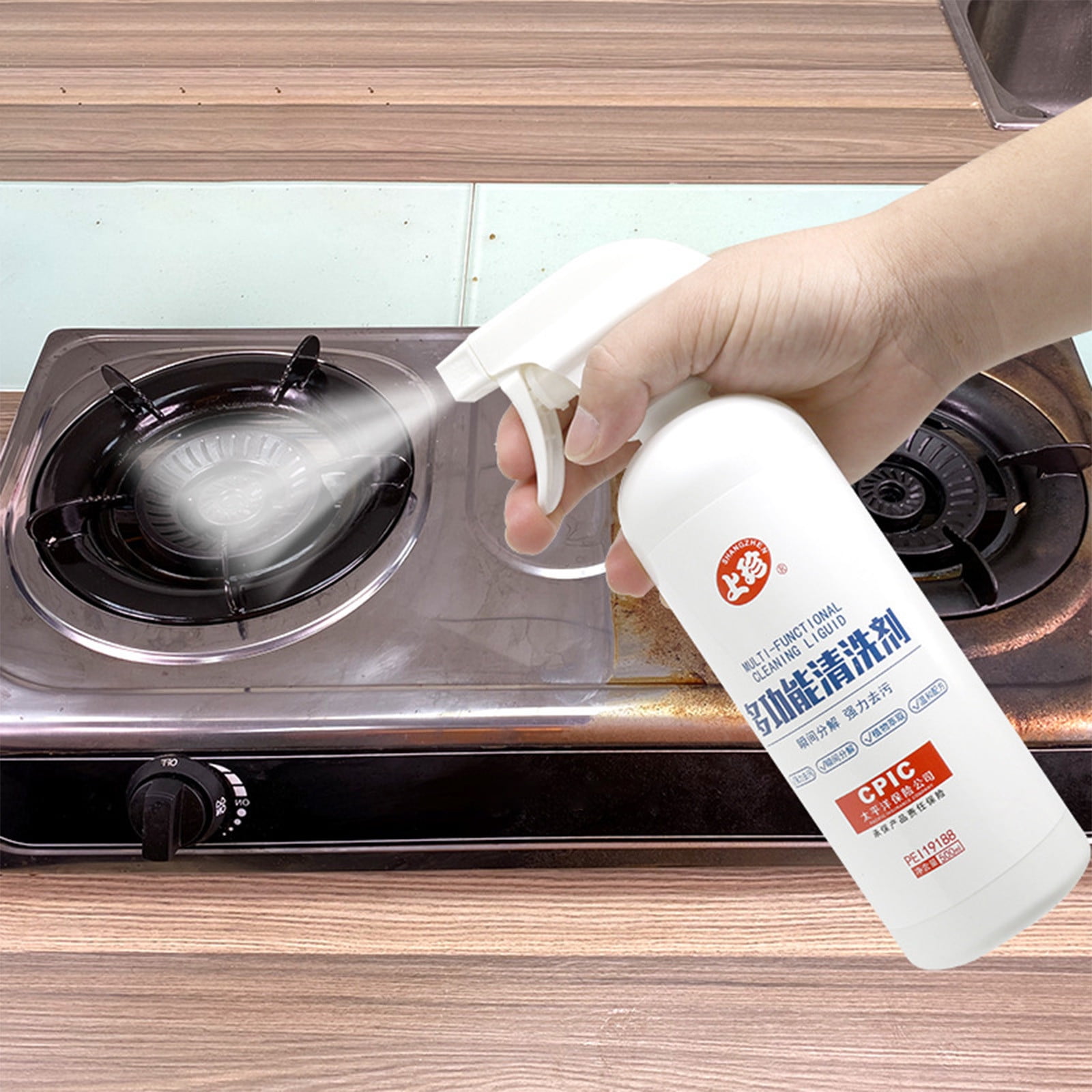 100Fens Foaming Heavy Oil Stain Cleaner Foam Cleaner All Purpose Heavy ...