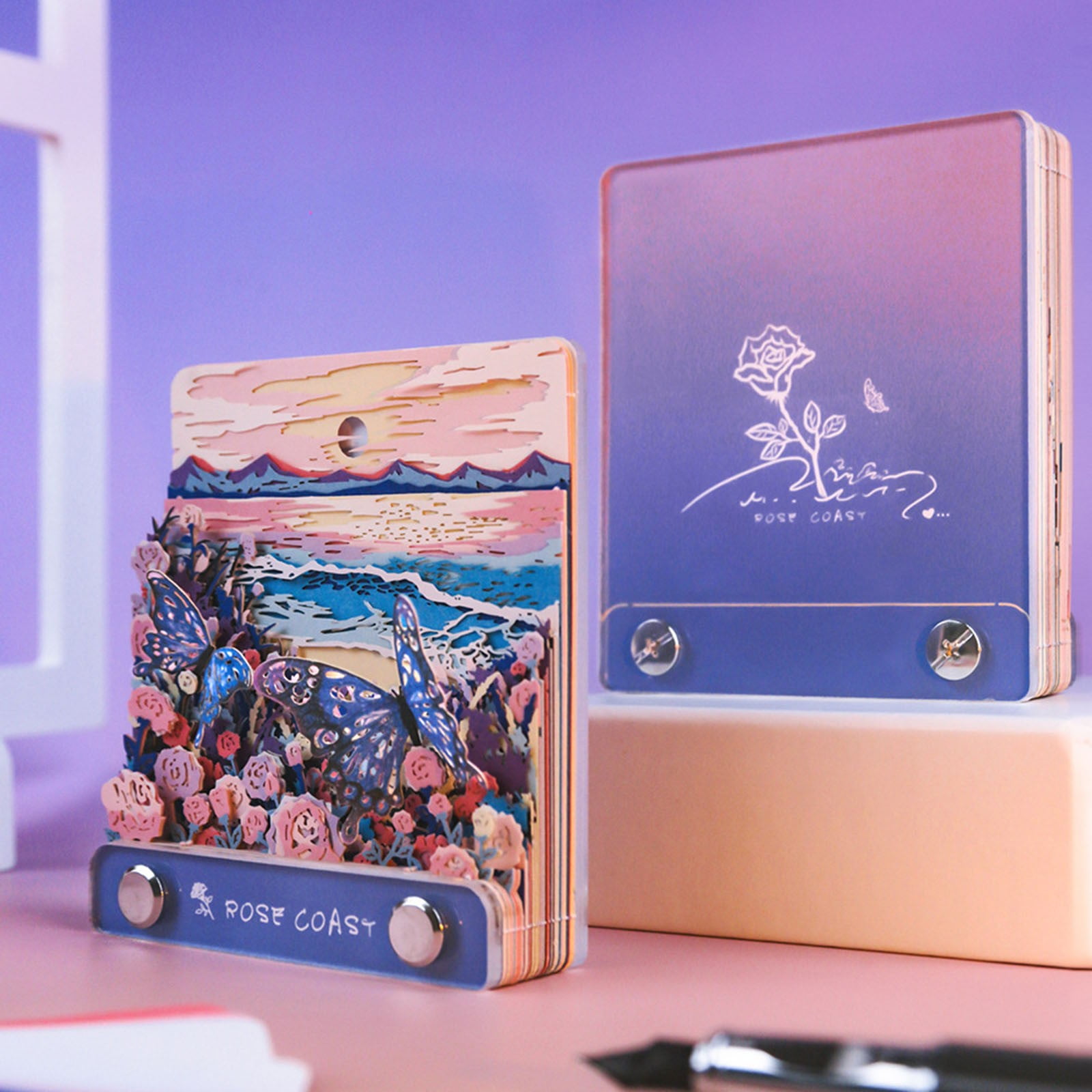 100Fens Decorative Note Pad Innovatives Paper Sculpture Memo Book ...