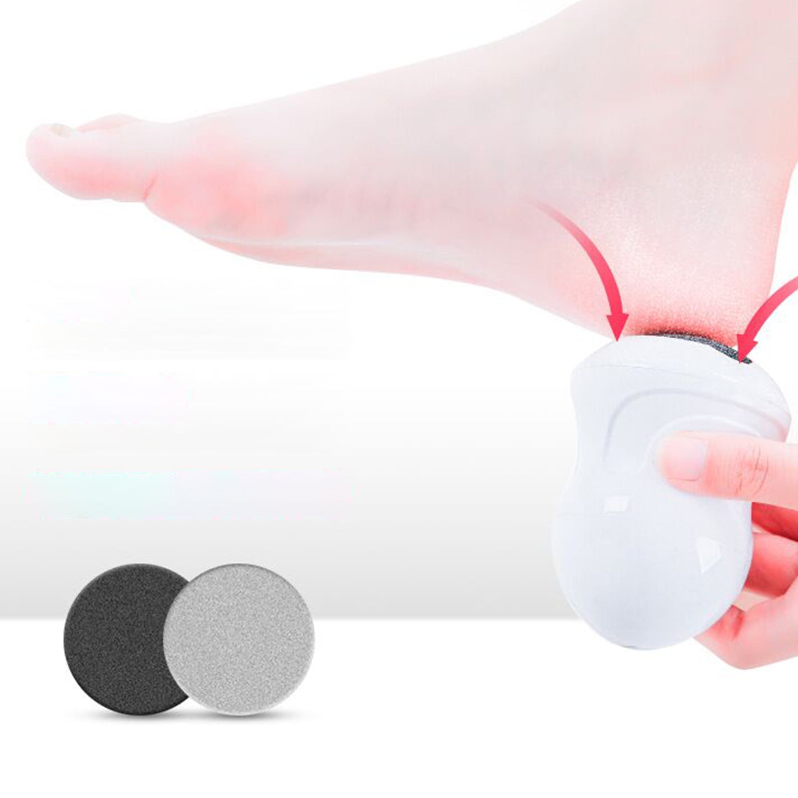 100Fens Electric Feet Callus Remover,Portable Rechargeable Foot File ...