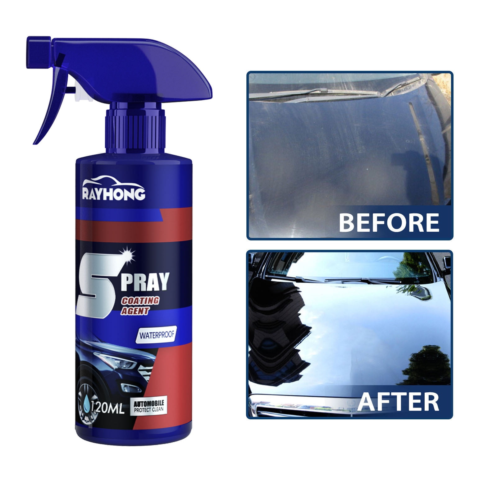 100Fens Fast-acting Coating Spray,Liquid Ceramic Spray Coating Coat ...
