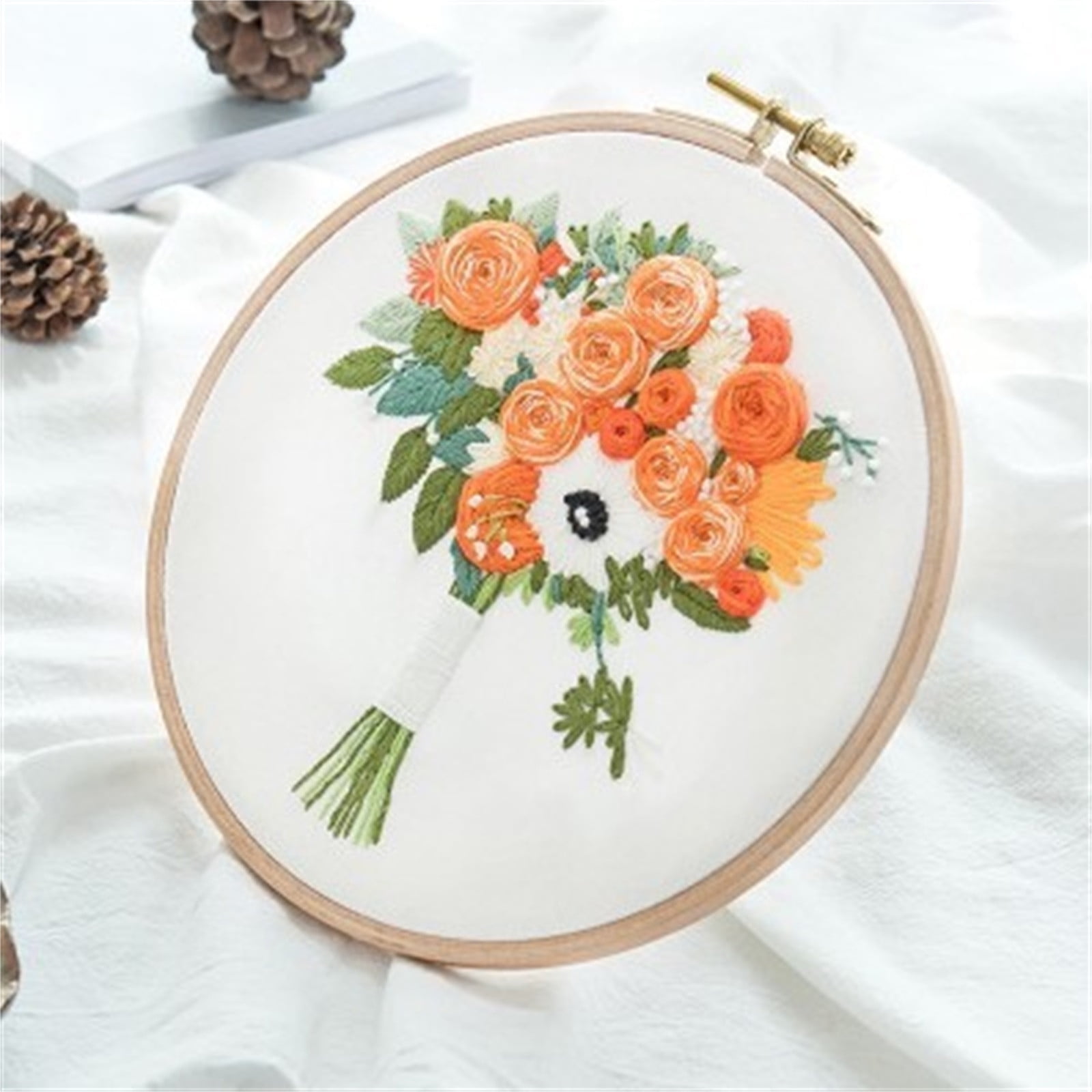 100Fens Full Range Of Embroidery Stitch Stamped Embroidery Cloth With ...