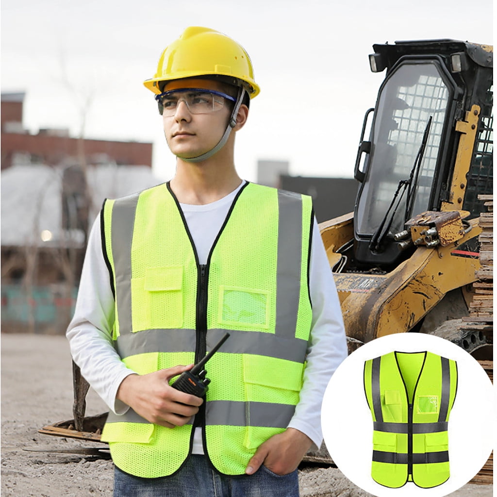 100Fens High Visibility Running Reflective Vest Security Equipment ...