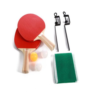 Franklin Sports Table Tennis Paddle Set with Balls - 2 Player Paddle ...