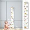 SHIMELE 180cm Classic Wood Color Growth Chart Wall Sticker for Baby ...