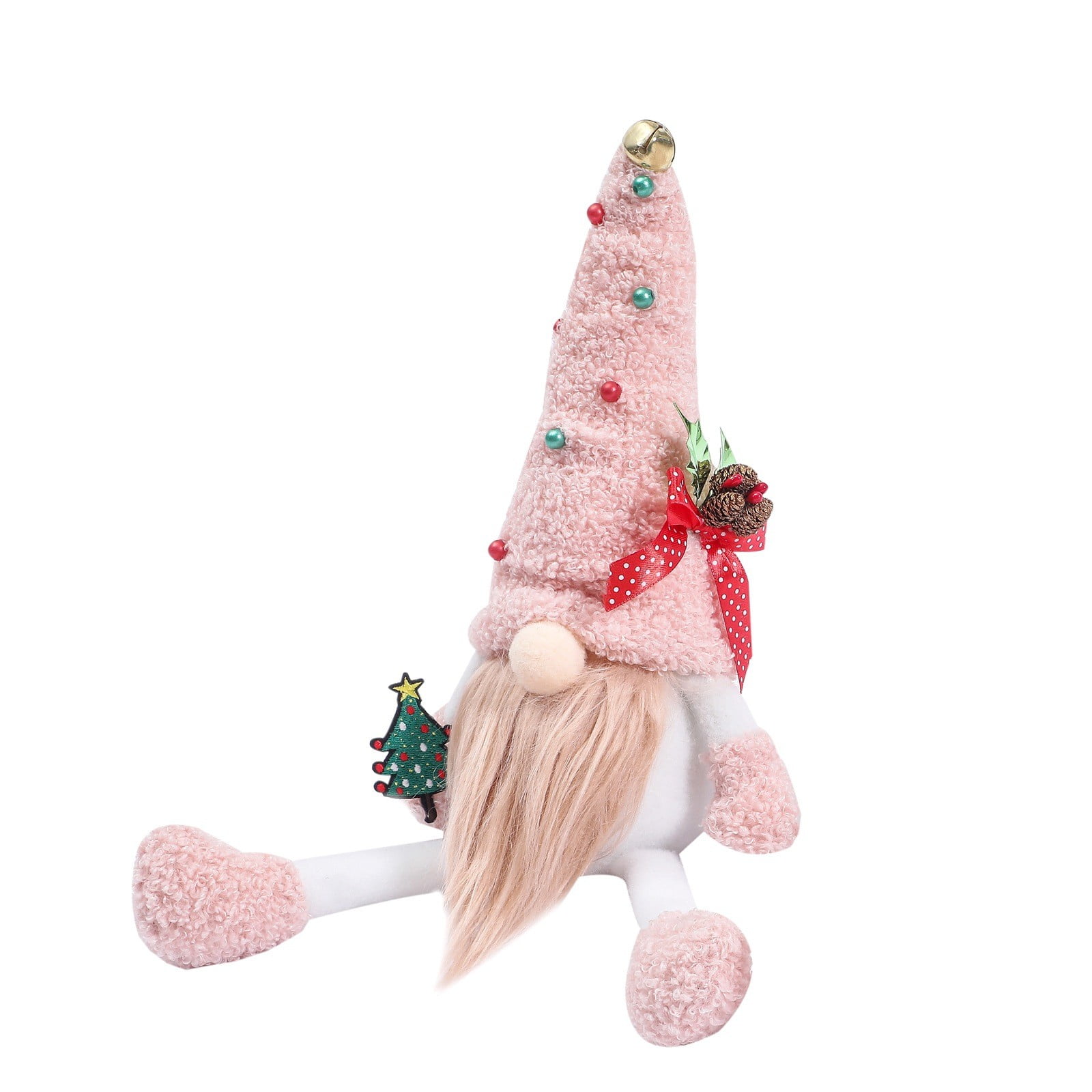 100Fens Knitted Christmas Decoration Faceless Doll Forest Elder ...
