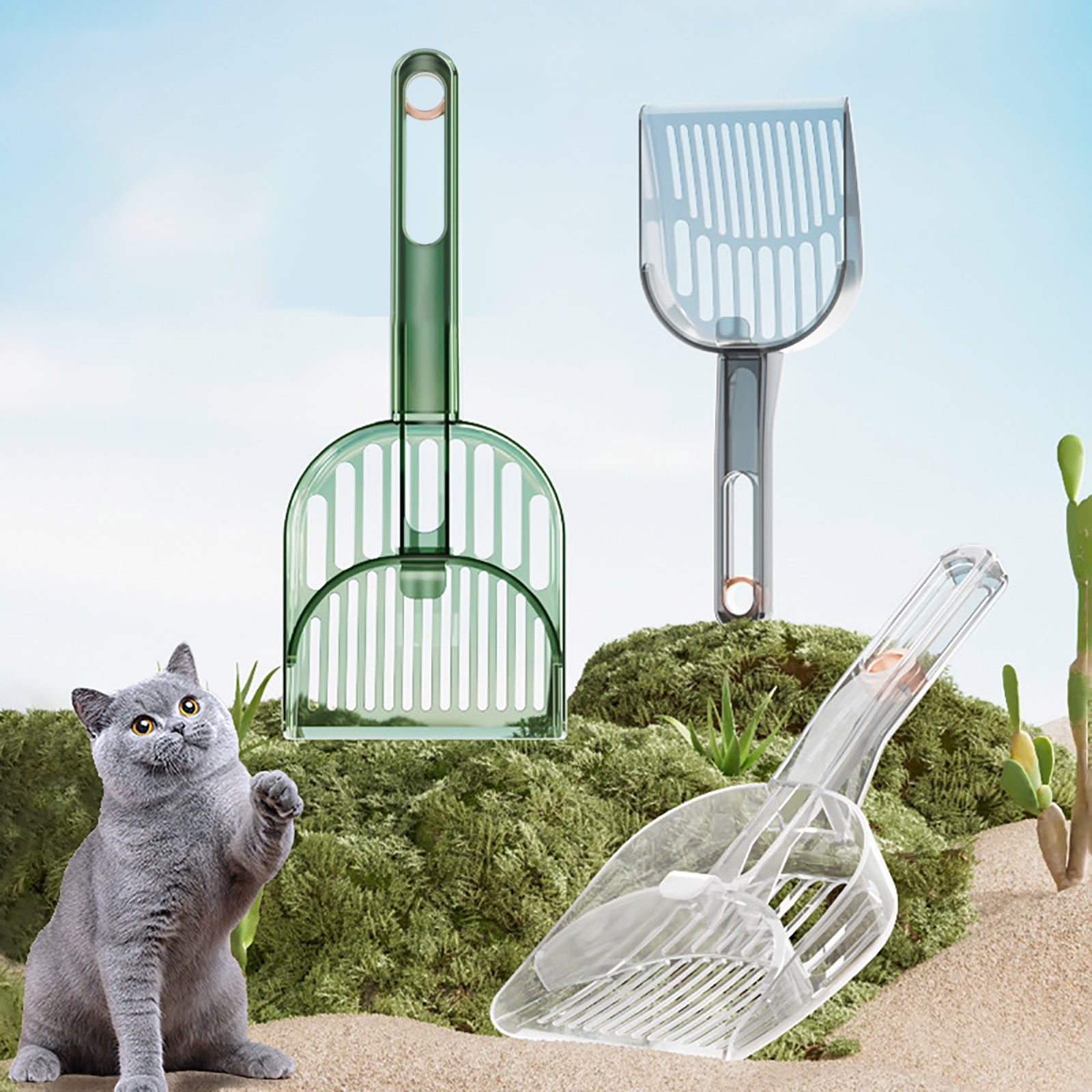 100Fens Large Screen Cats Litter Shovel Crawling Pet Hamster Cats ...