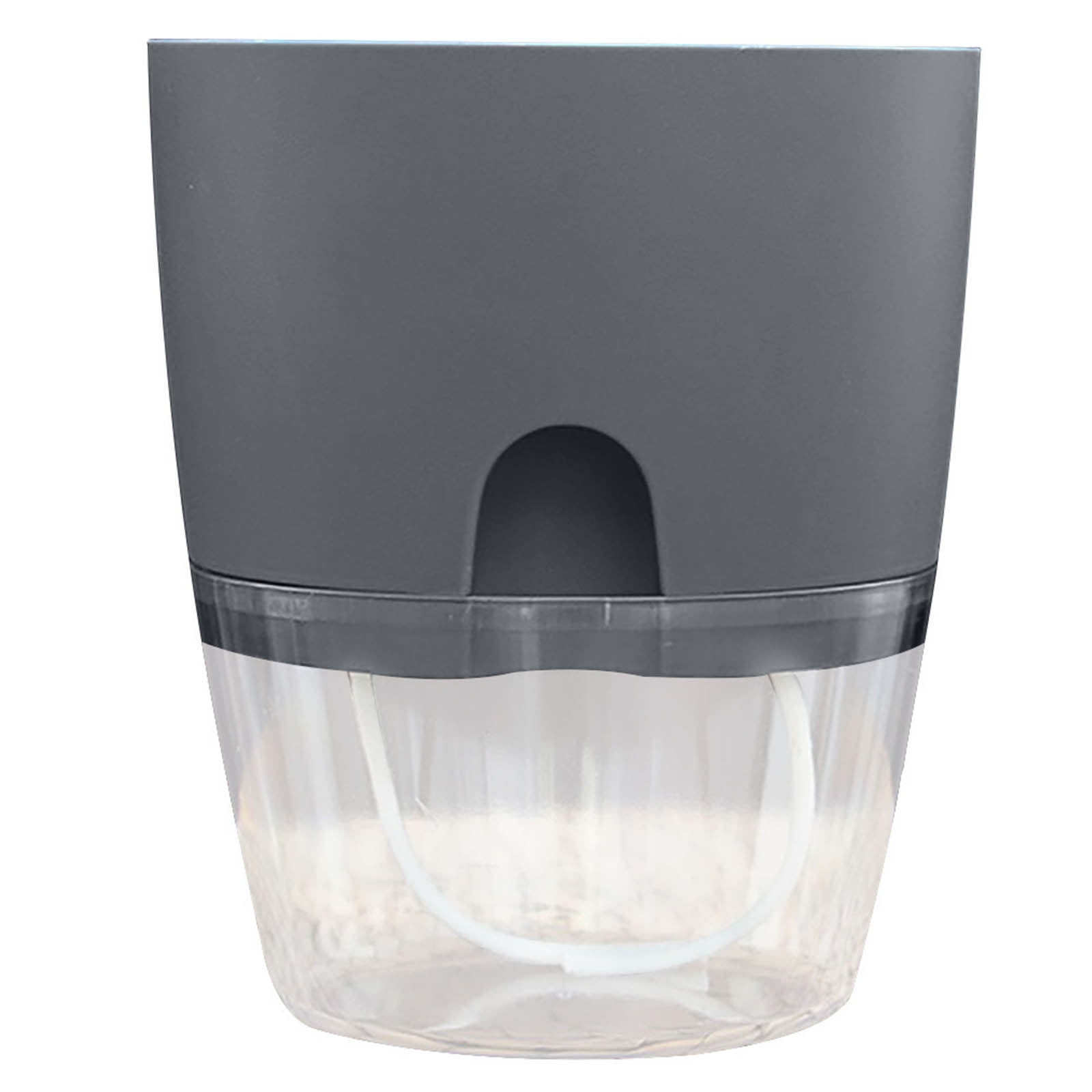 100Fens Lazy Flower Pot Automatic Water Absorption Plastic Pot Green ...