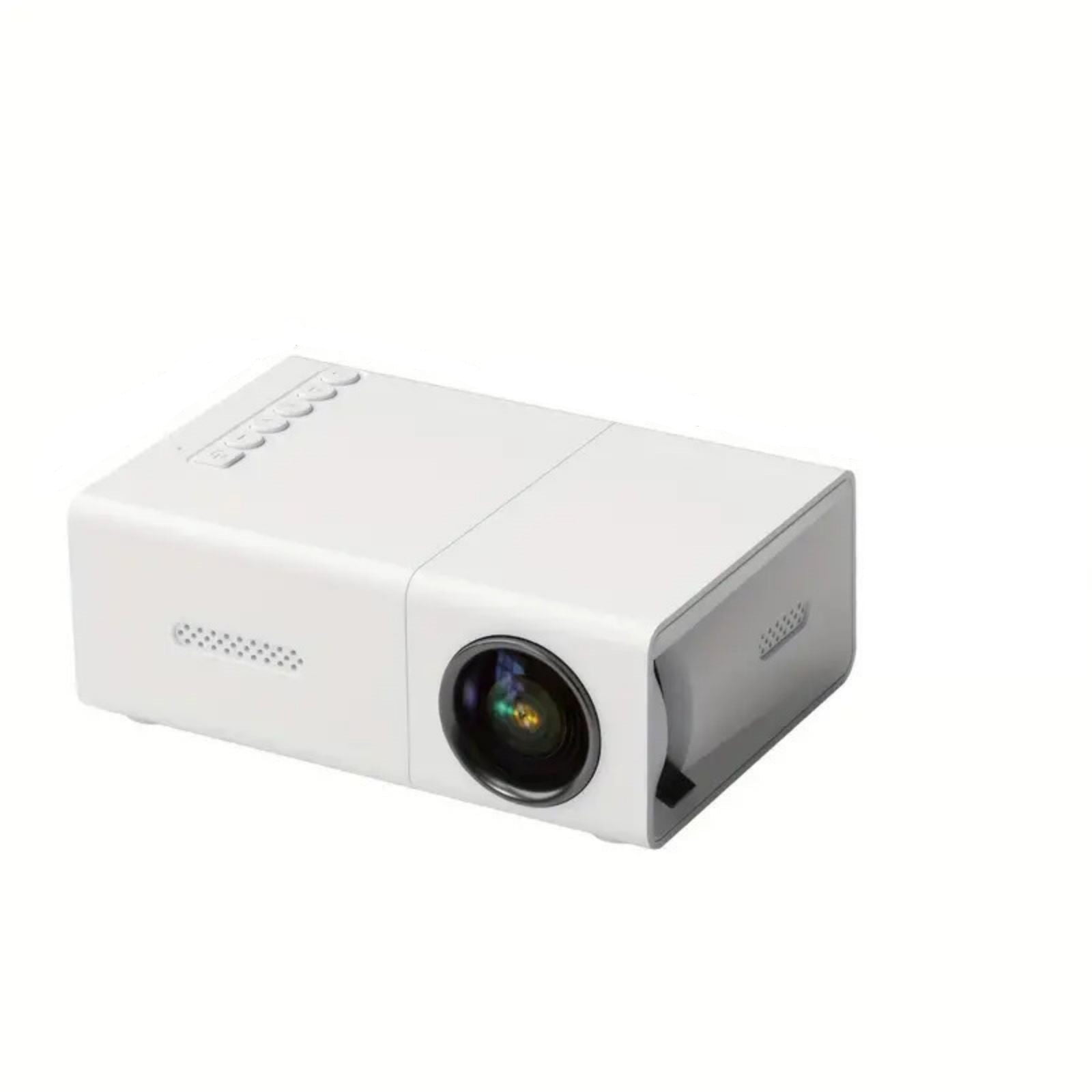 100Fens Mini Hd Led Projector- 3Dportable Black Or White Optional ...
