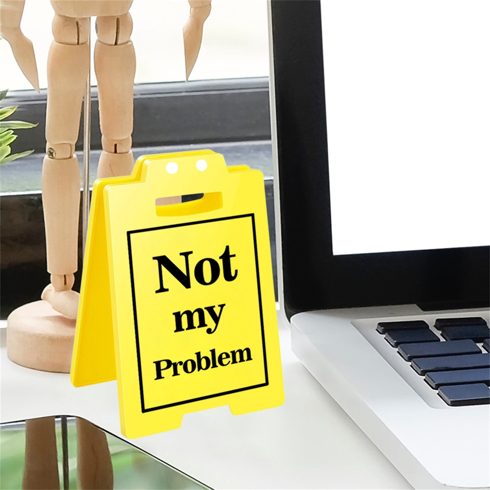 100Fens Office Prank Ornament Colleague Prank Gift Acrylic Desk In The ...