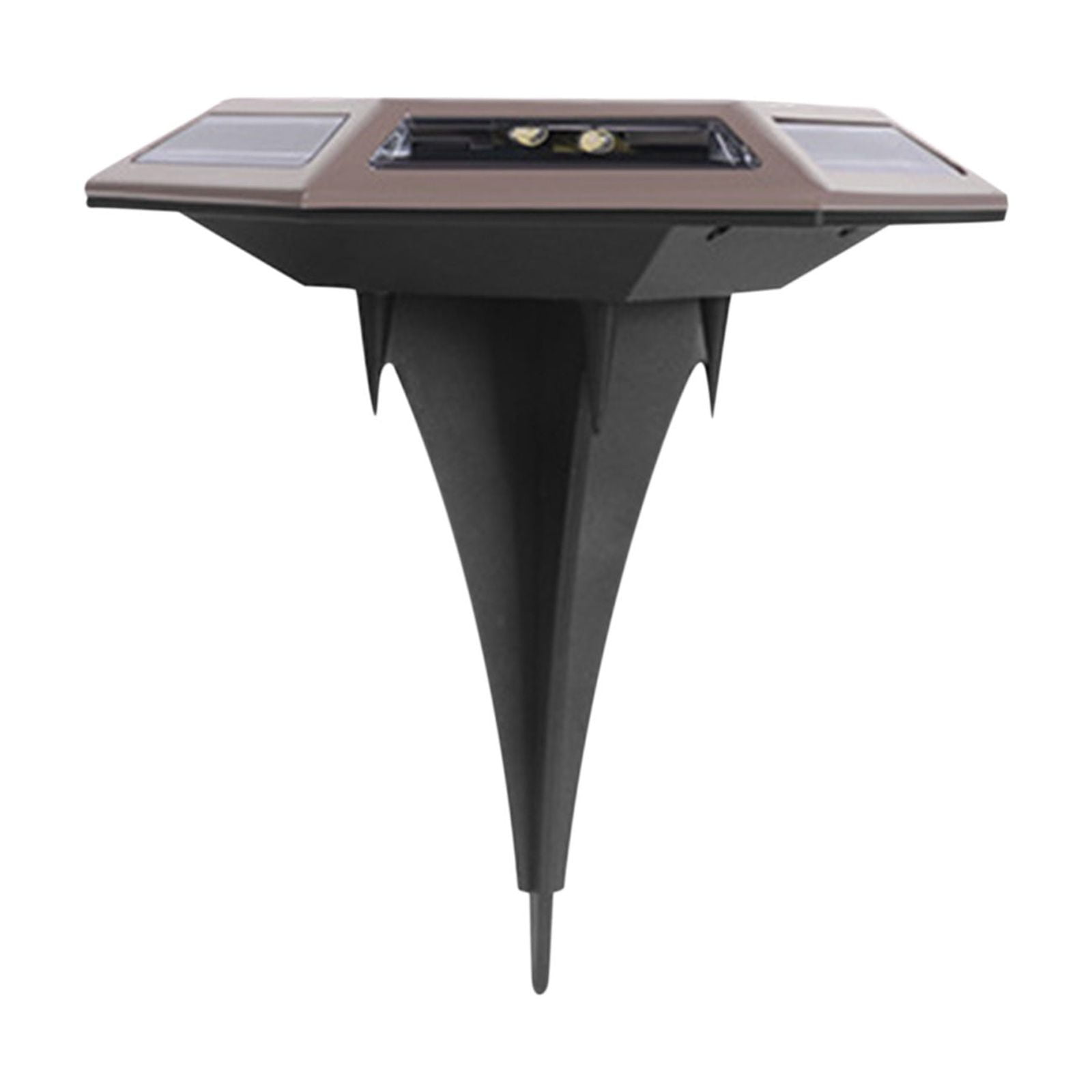 100Fens Solar 12LED Stainless Steel Solar Lamp Buried Lamp Plug-in Wall ...