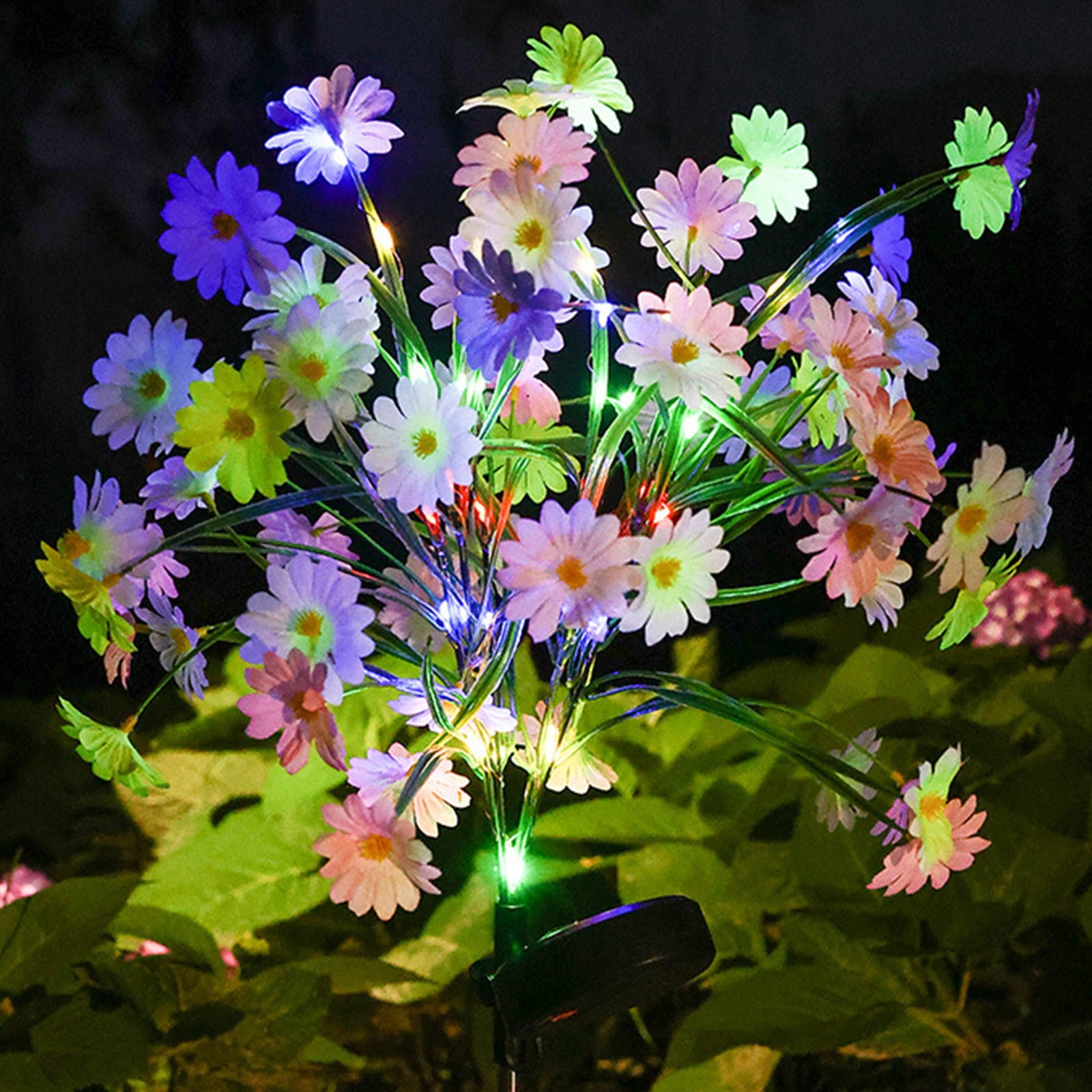 100Fens Solar Lights Outdoor Garden Decor, Upgraded Outdoor Solar ...