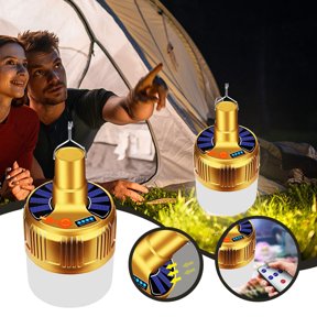 Anself Rechargeable Emergency LED Light Bulbs, 6W, 60W Equivalent ...