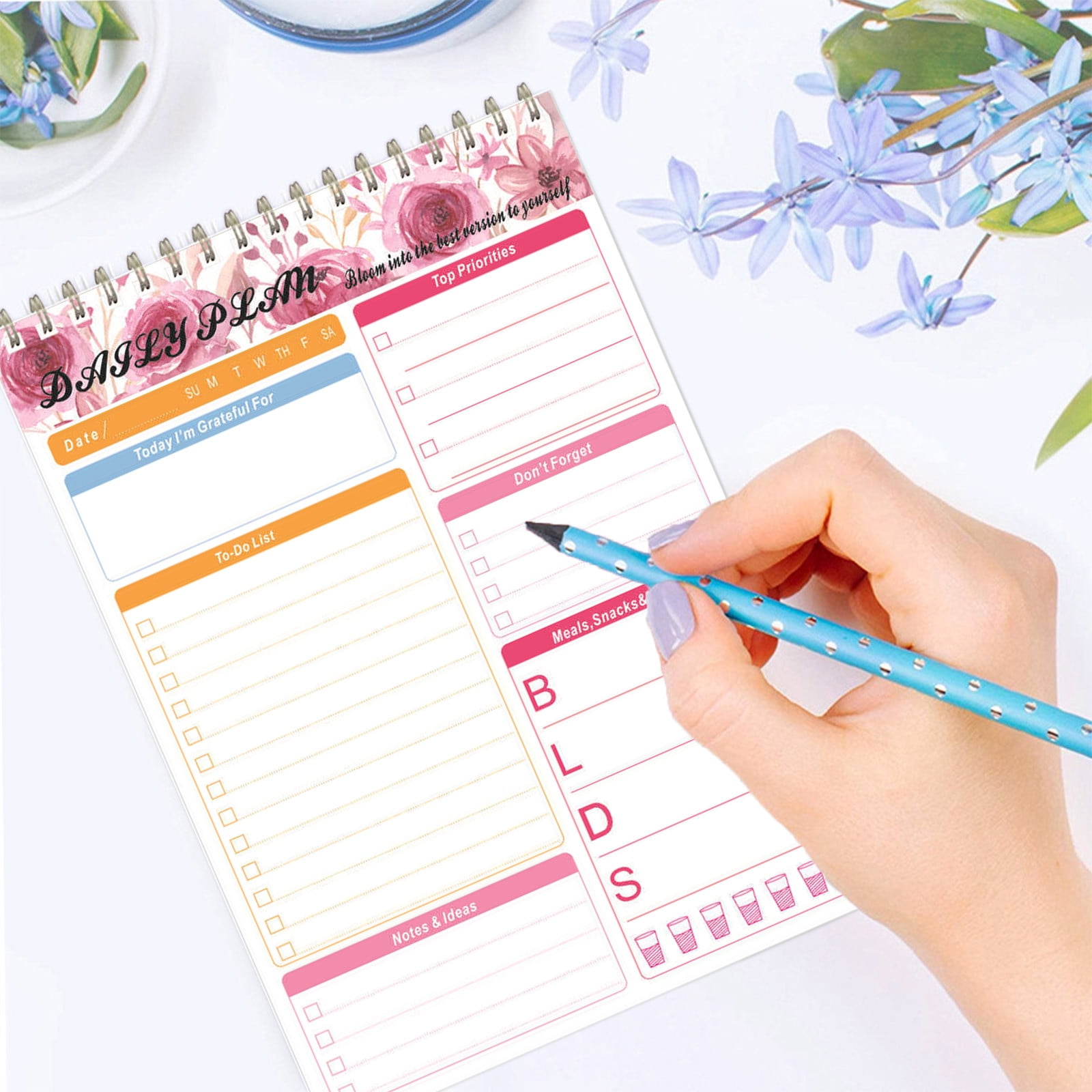 100Fens To-Do List Notepad Meeting Notes Daily Planner Notepad 2024 ...