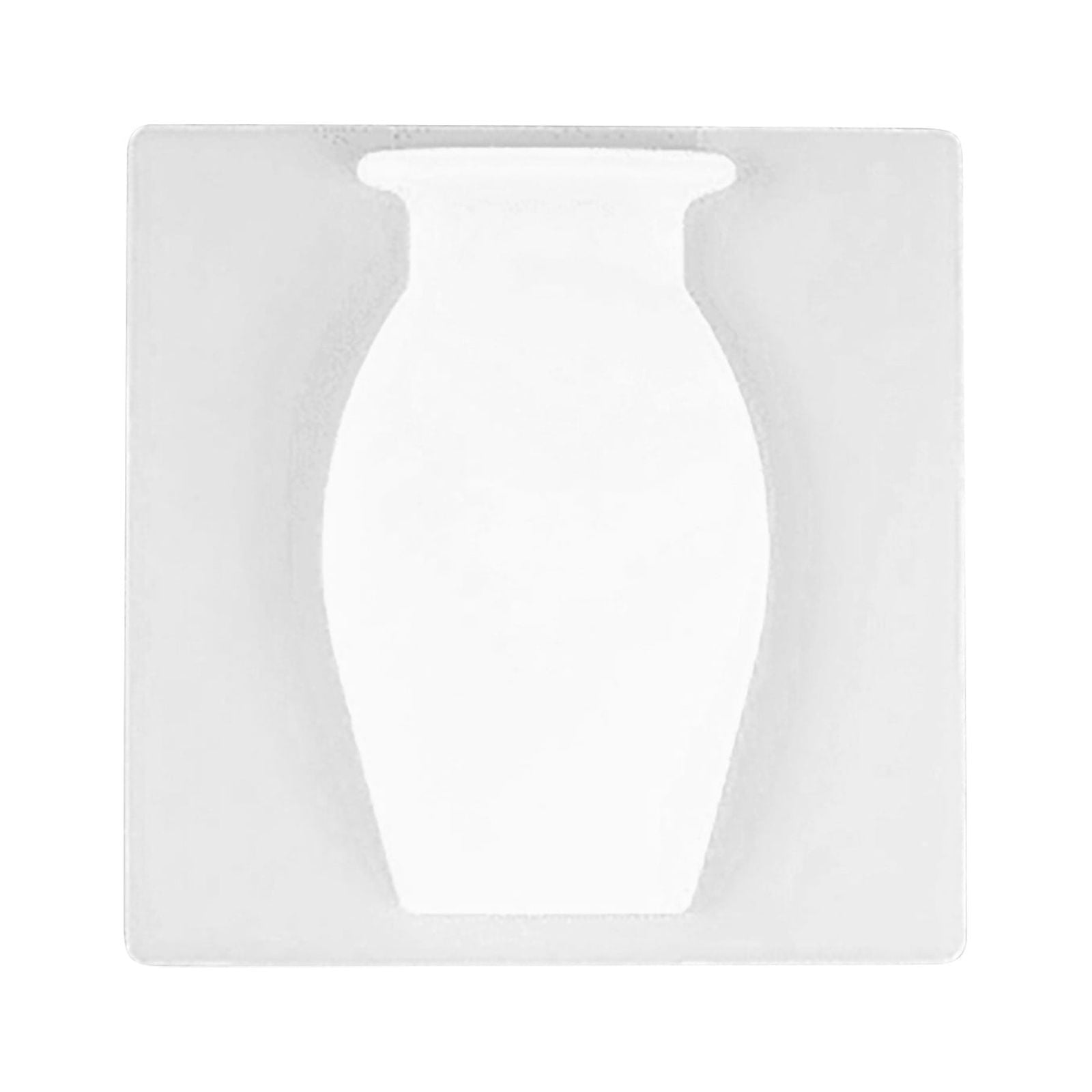 100Fens Vase Stickers Perforated Wall Stickers Vase Wall Hanging Vase ...
