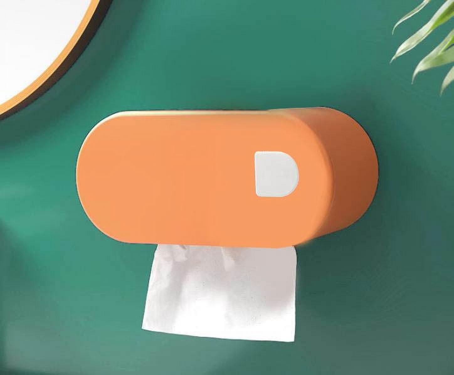 100Fens Wall-Mounted Smiling Face Tissue Box For Home Living Room ...