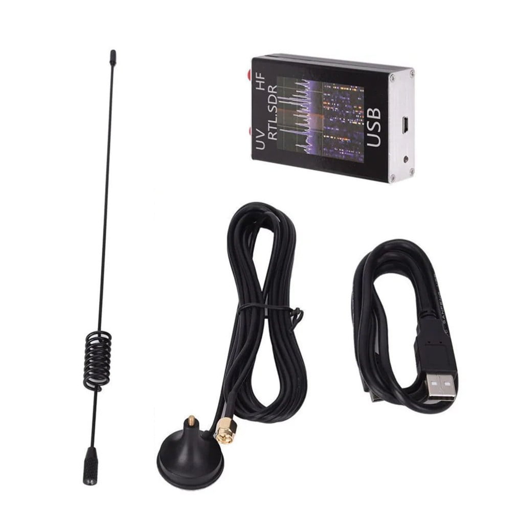 100Khz-1.7Ghz Full Hf Rtl- Usb Tuner Receiver R820T+8232 Ham - Walmart.com