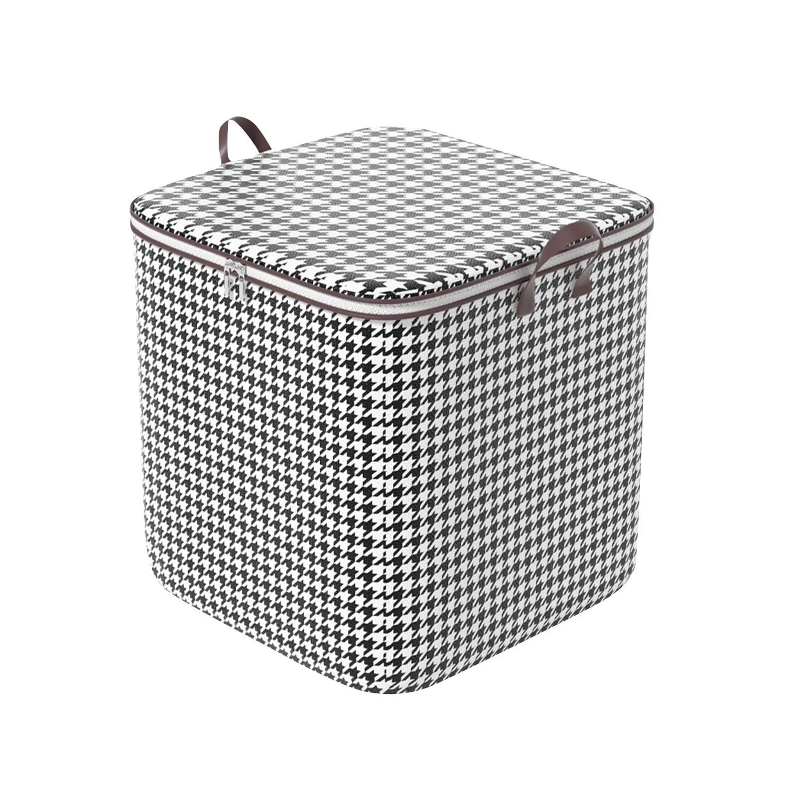 100L Clothing Organizing Box Black and White Printed Large Capacity ...