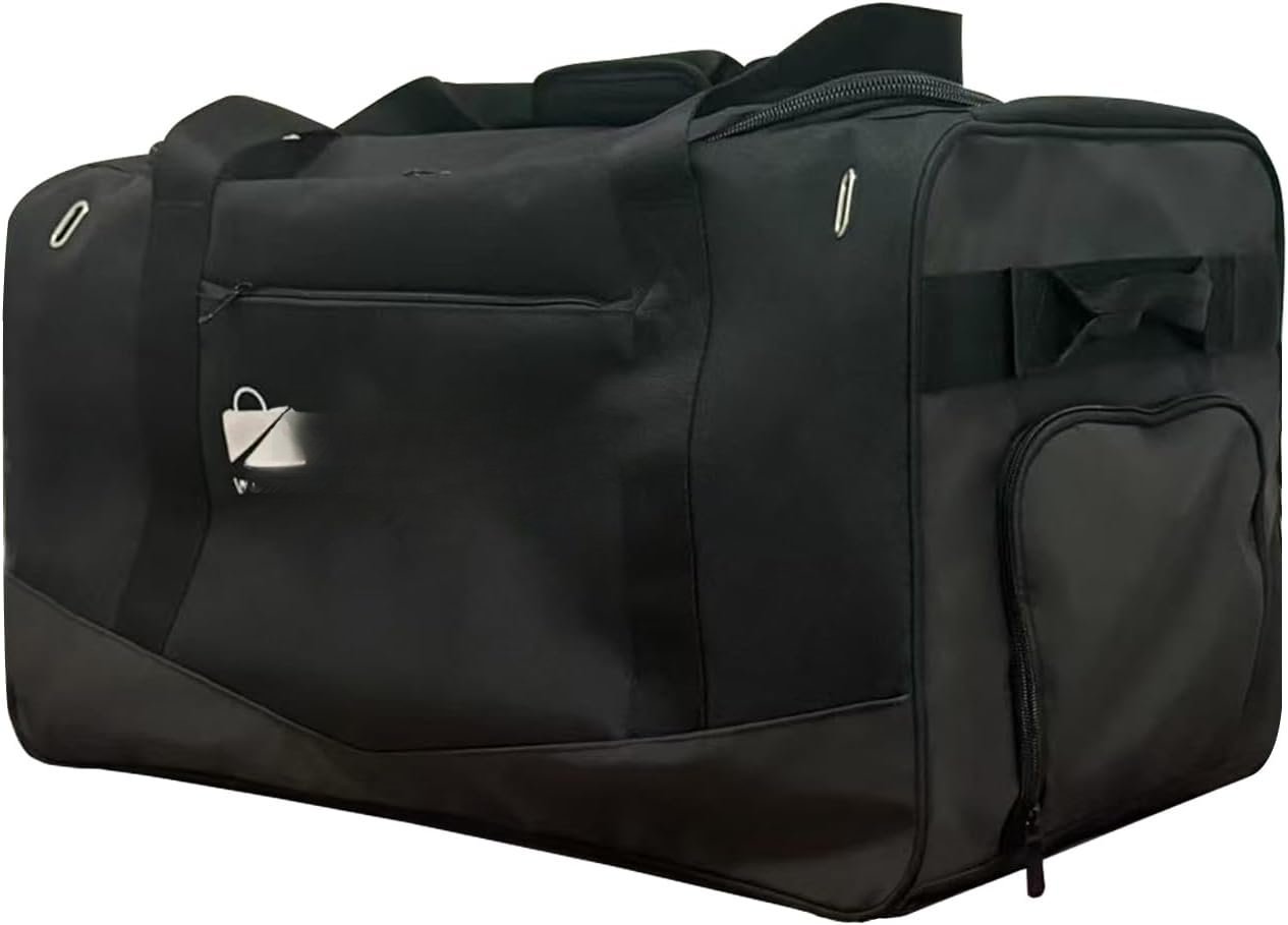 100L Heavy-Duty Storage Duffel Bag with Shoe Compartment. Suitable for ...