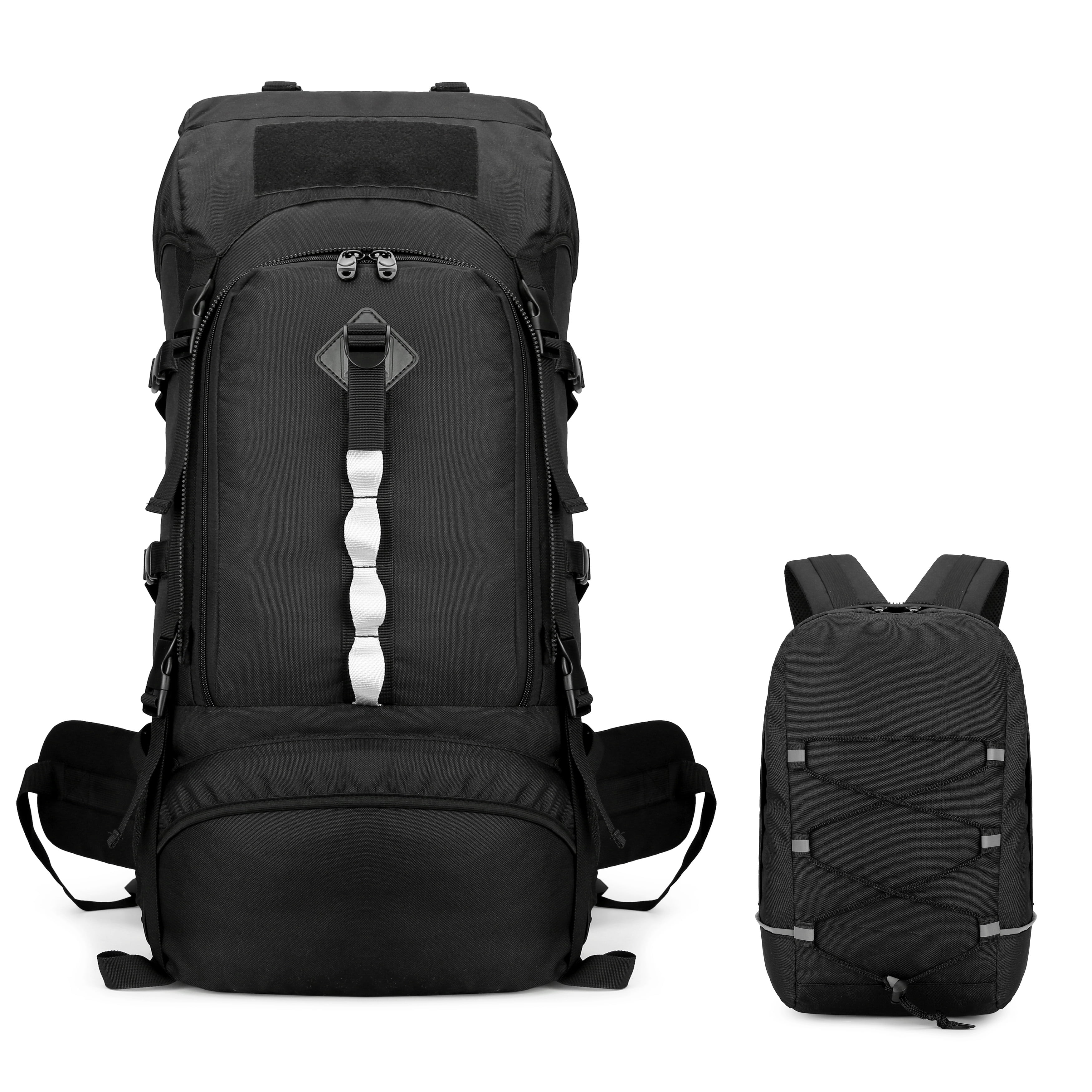 100L Hiking Camping Backpack with Inner Metal Frames,Large Backpack ...