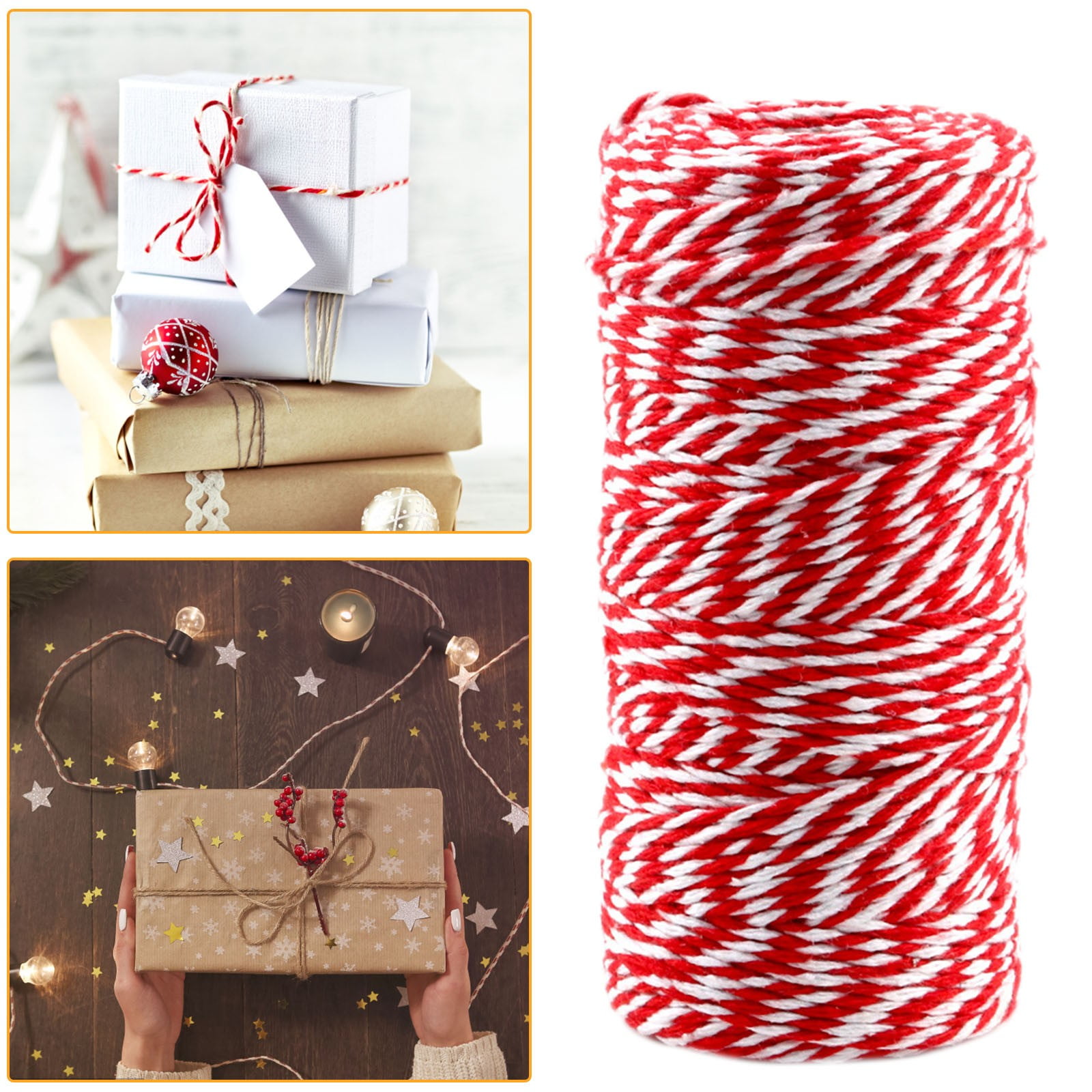 100M Handmade Hemps Linen Cords Burlaps Twines Rope String Diy Craft ...