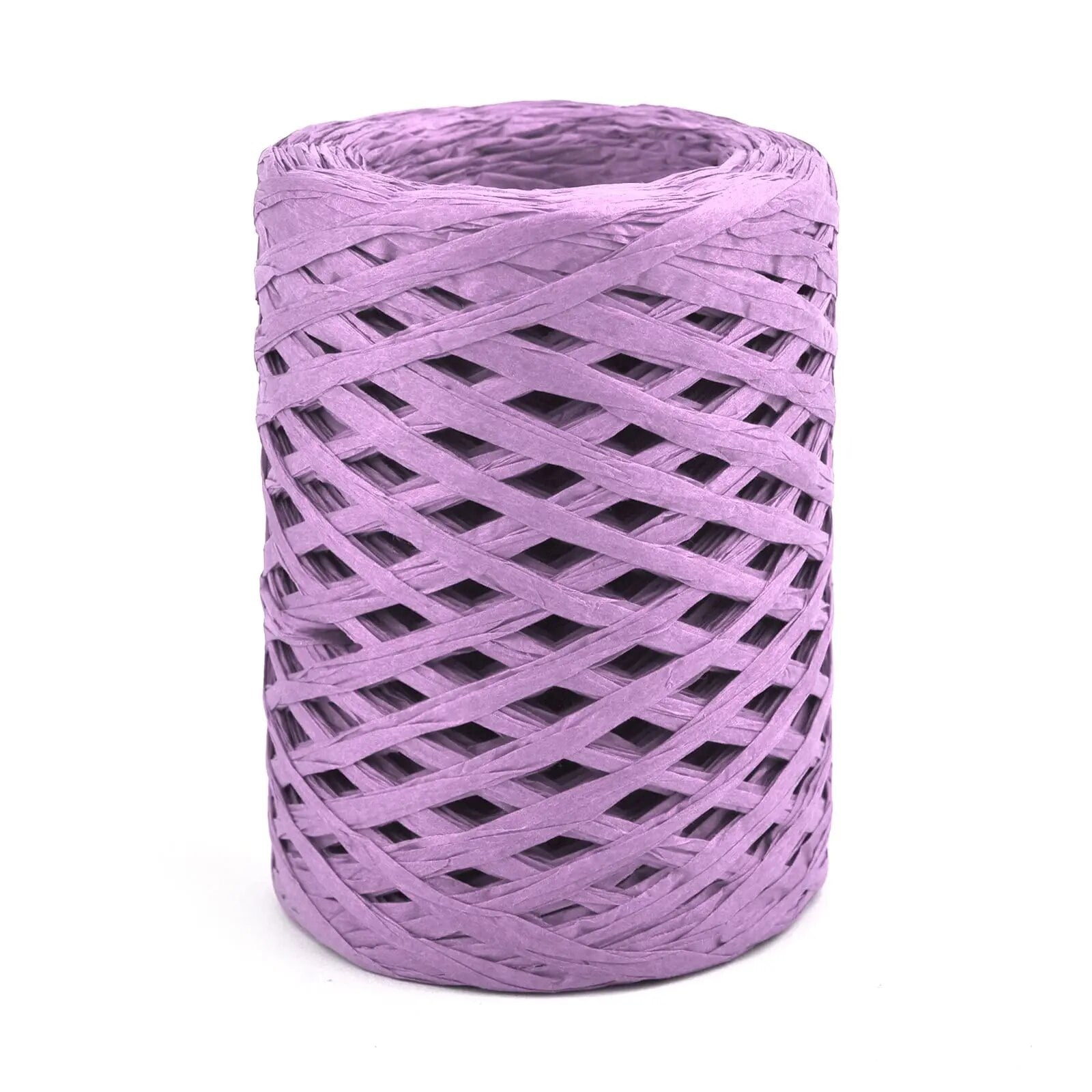 100M Natural Raffia Straw Yarn Hand-Knitted Crocheting Grass Paper Rope ...