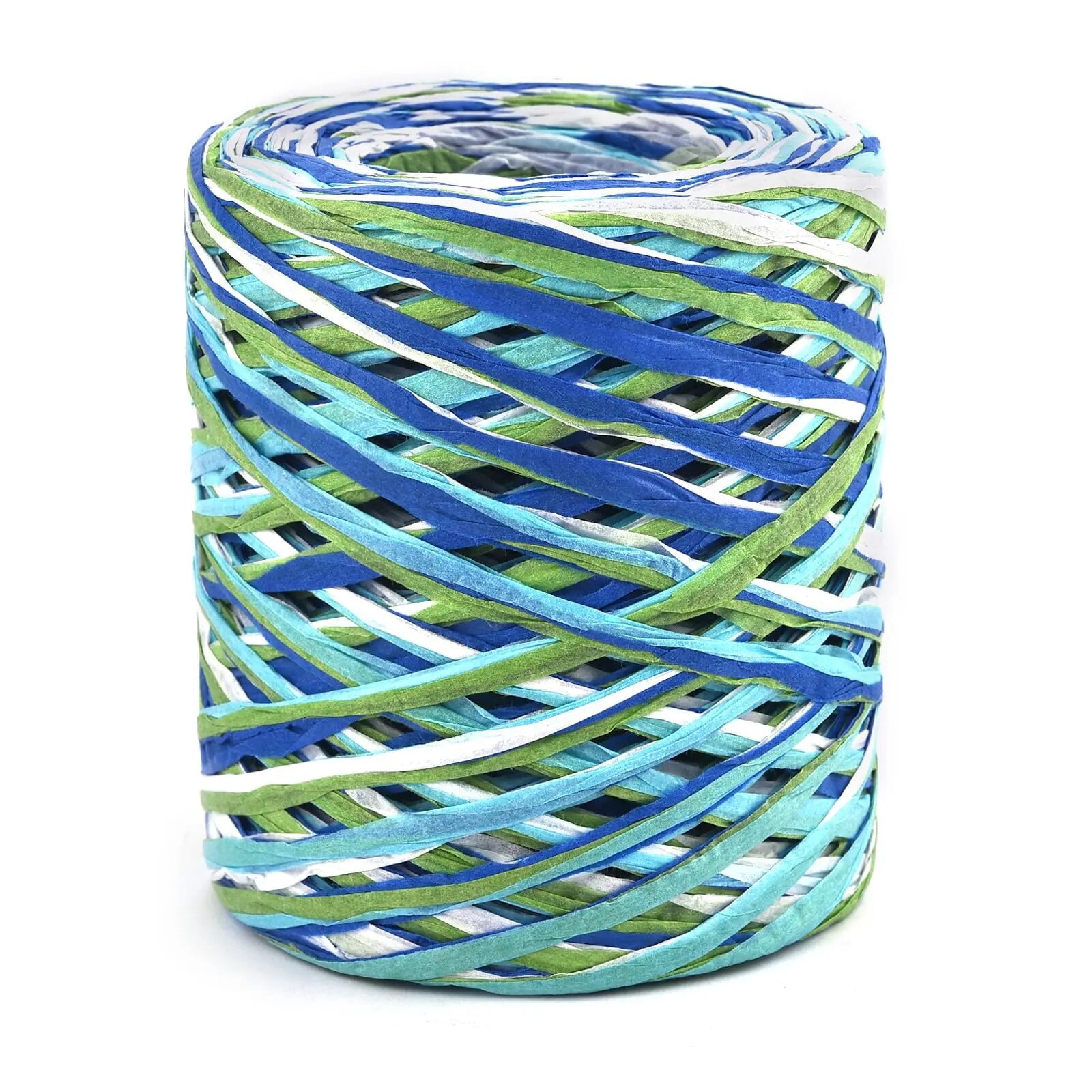 100M Natural Raffia Straw Yarn Hand-Knitted Crocheting Grass Paper Rope ...