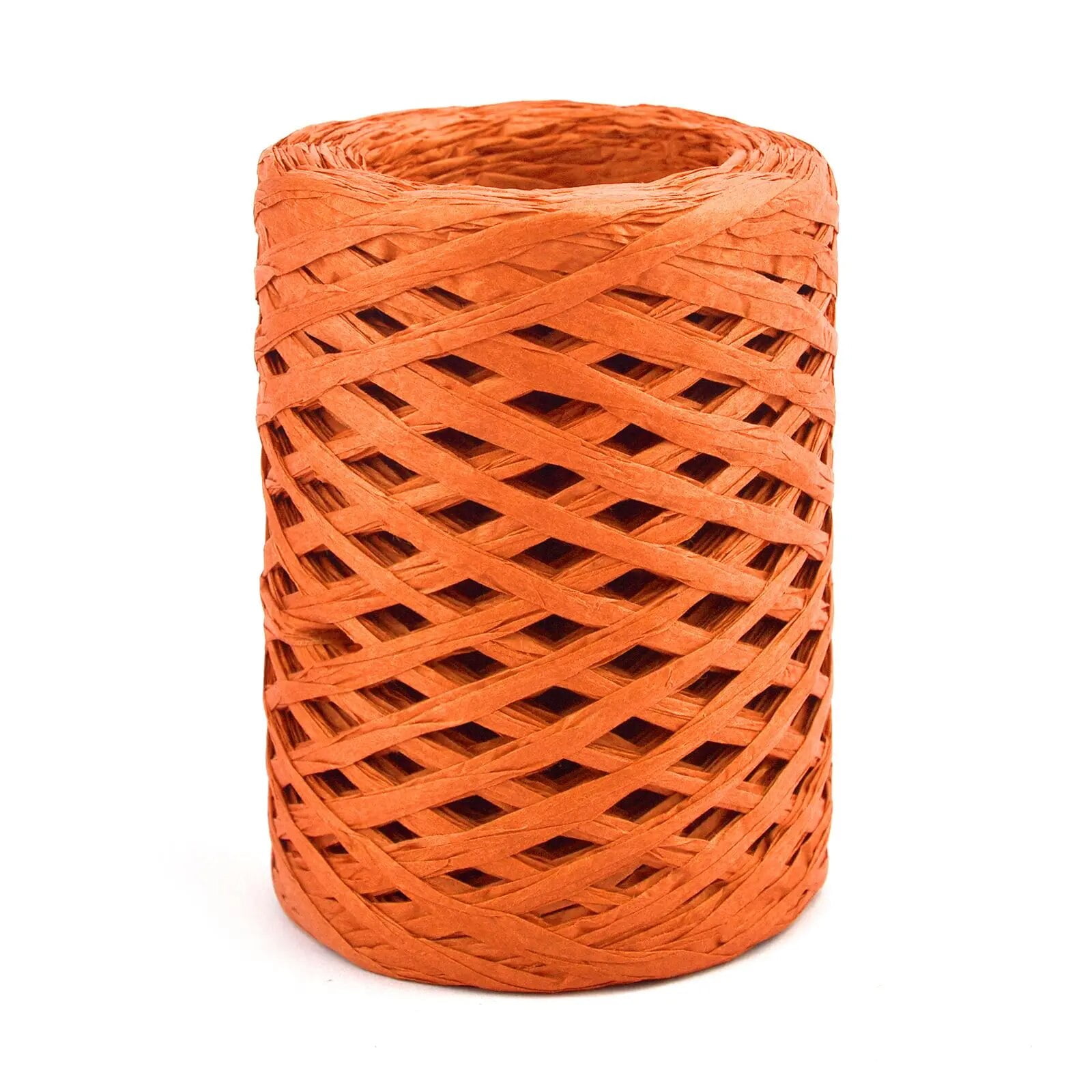 100M Natural Raffia Straw Yarn Hand-Knitted Crocheting Grass Paper Rope ...