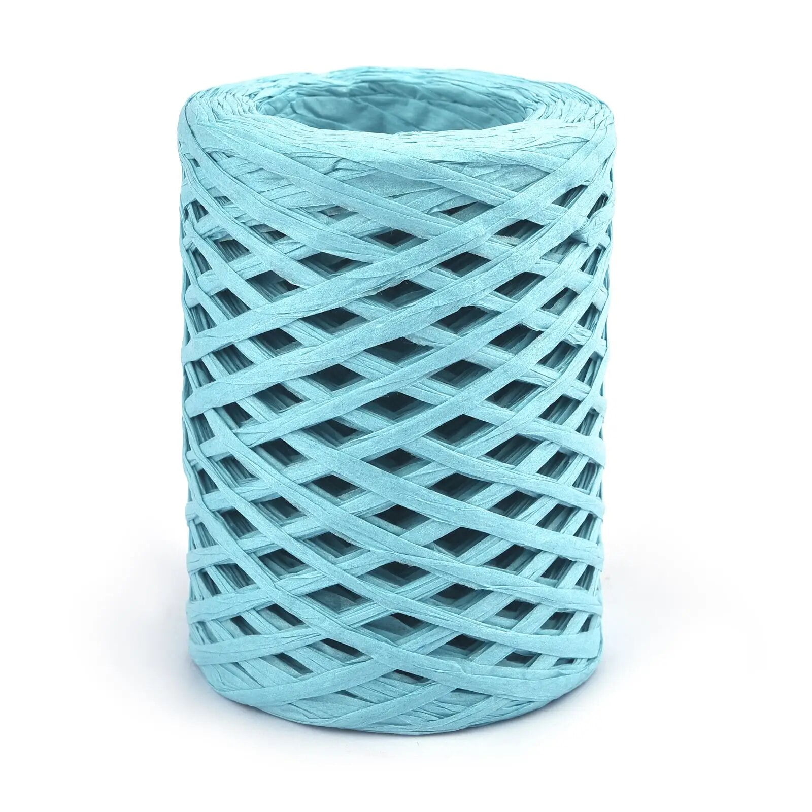 100M Natural Raffia Straw Yarn Hand-Knitted Crocheting Grass Paper Rope ...