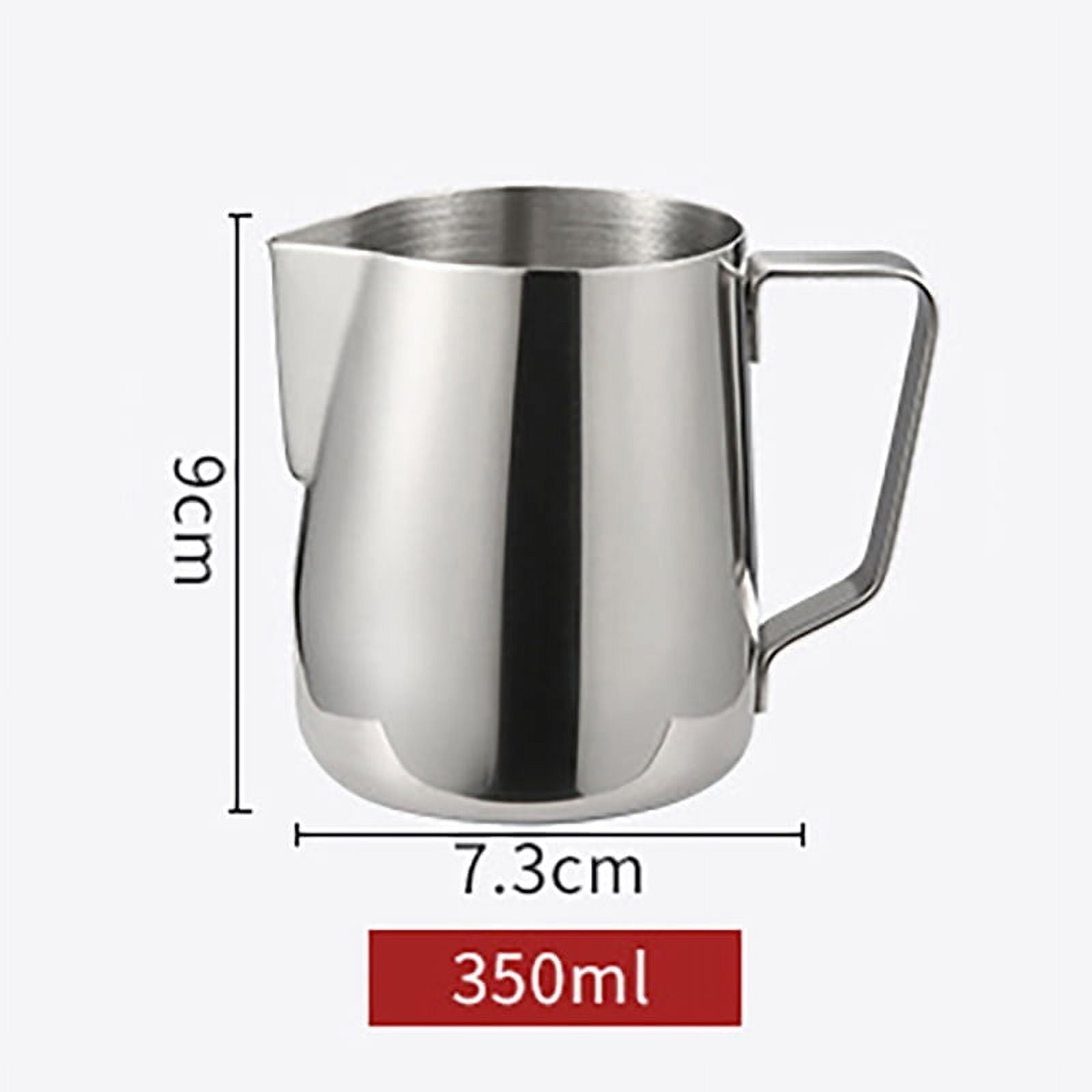 100ML-2000ML Stainless Steel Milk Frothing Pitcher Espresso Coffee Barista Craft Latte ...