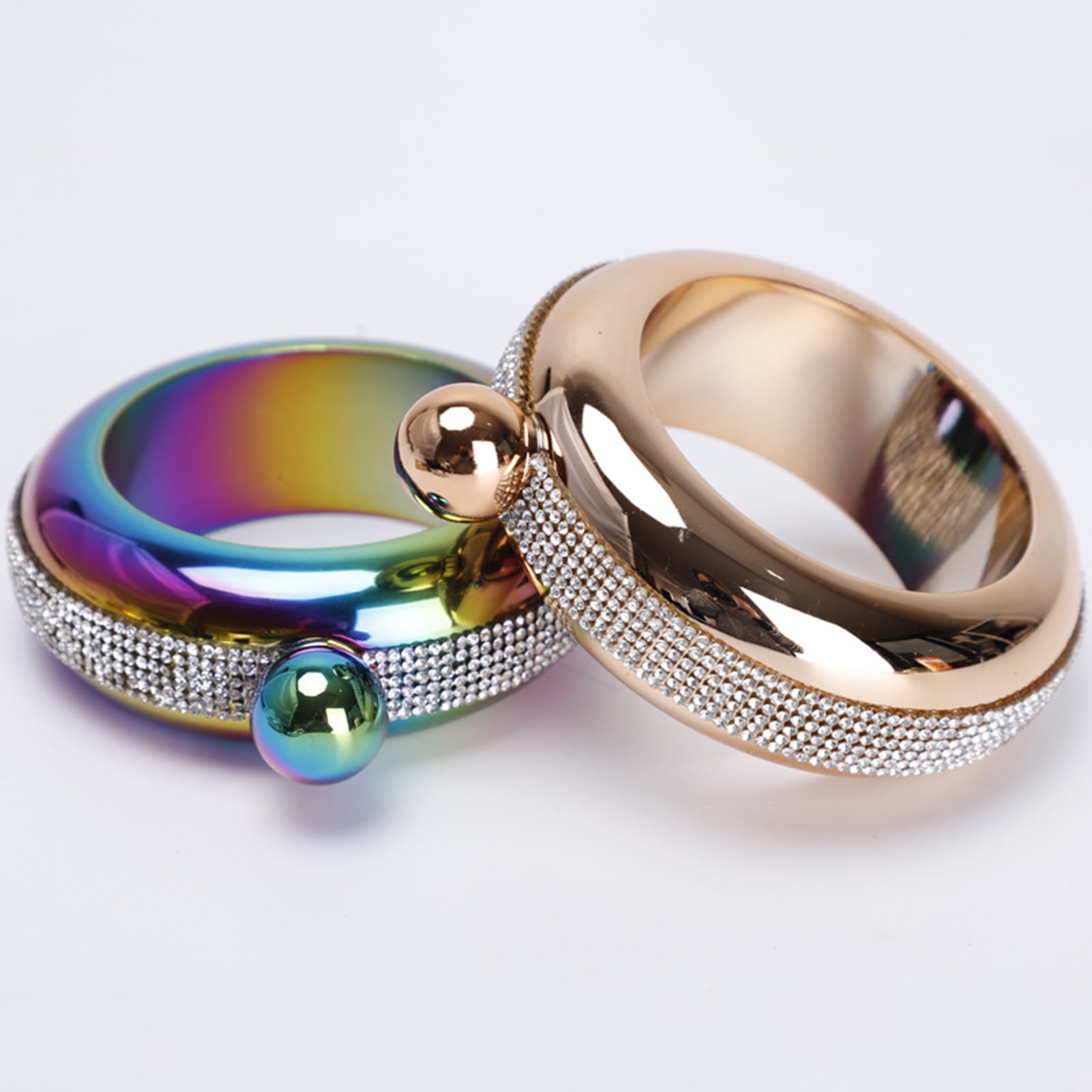 100ML/3.5OZ Dream Lifestyle Bracelet Bangle Flask, Handmade Creative ...