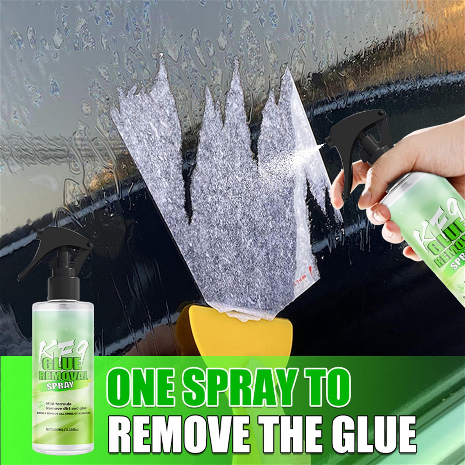 100ML All-Purpose Glue Removal Spray, Fast-Acting Adhesive Dissolver ...