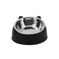 100ML Cat Dog Bowl 15 Degrees Raised Non Slip Puppy Base Cat Food ...
