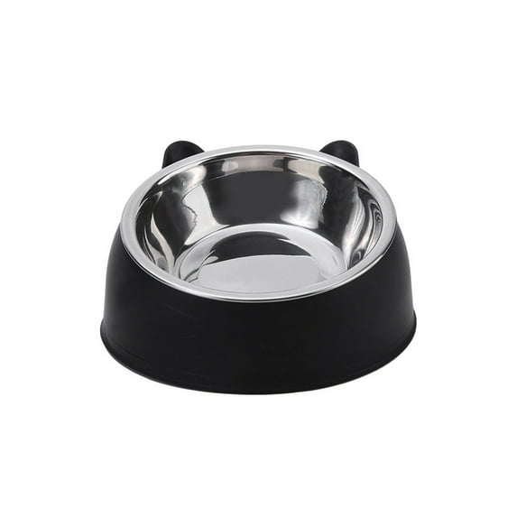100ML Cat Dog Bowl 15 Degrees Raised Non Slip Puppy Base Cat Food ...