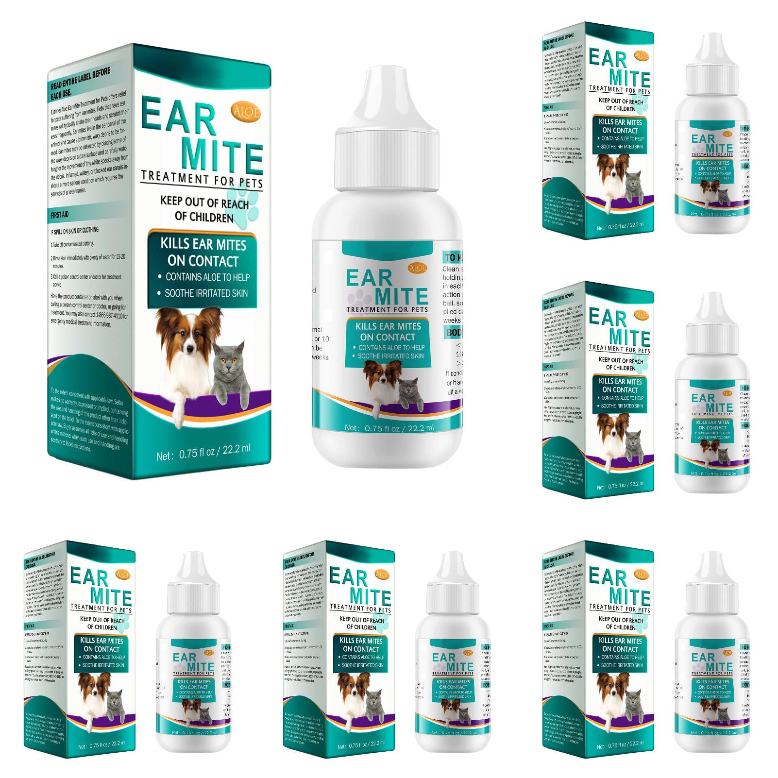 100ML Dog Ear Cleaner Pet Ear Cleaning Ear Cleaner Drops Ear For Dogs ...