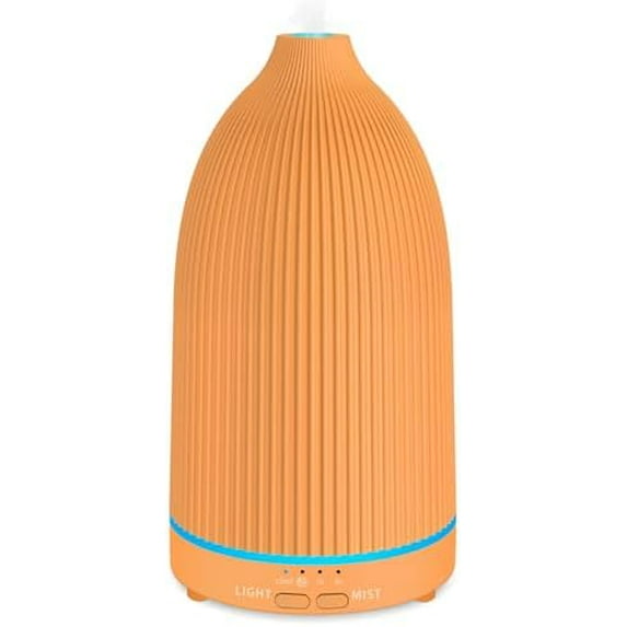 100ML Essential Oil Diffuser Ultrasonic Cool Mist Humidifier with 7 LED ...