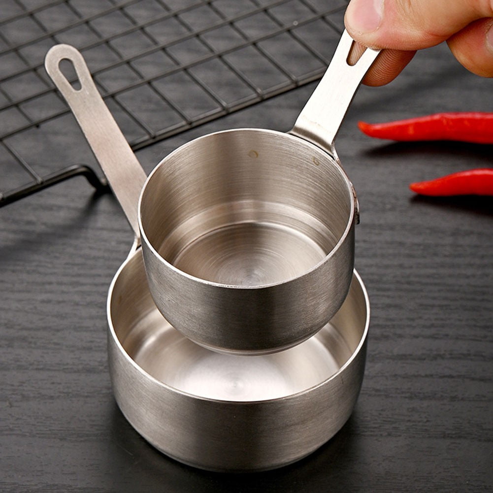 100Ml Pot Gravy Stainless Steel Milk Pot Mini Sauce Pan Non Stick Small ...