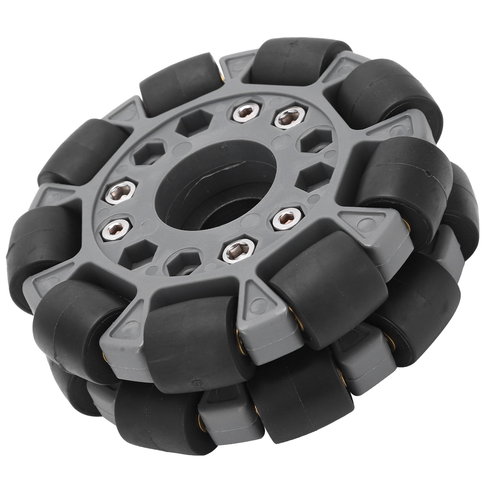 100Mm Double Plastic Omni Directional Wheel Loading 20Kg For Platform ...