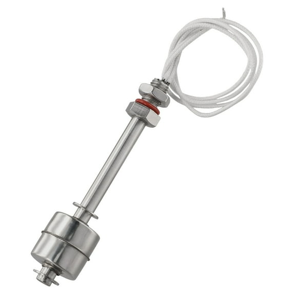 100Mm Indicator Vertical Water Level Sensor Stainless Steel Float ...