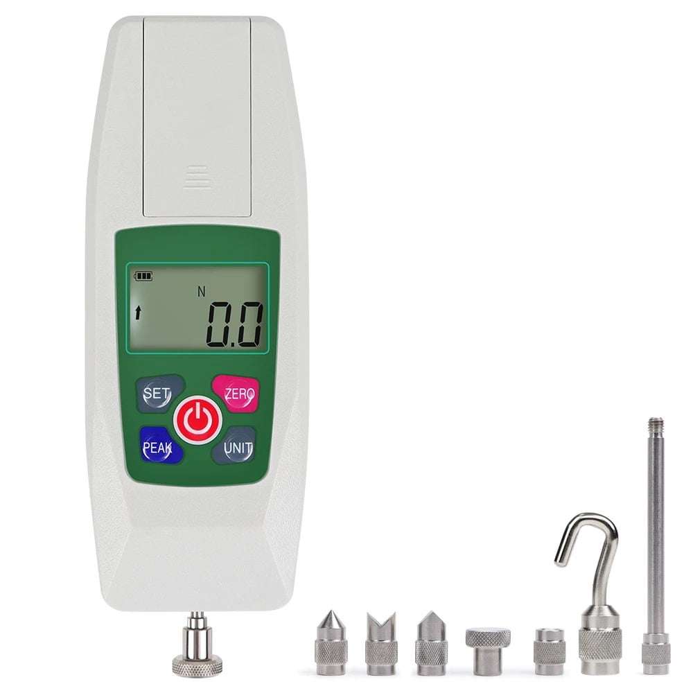 100N Digital Push Pull Force Gauge Portable Force Meter Push Tension ...